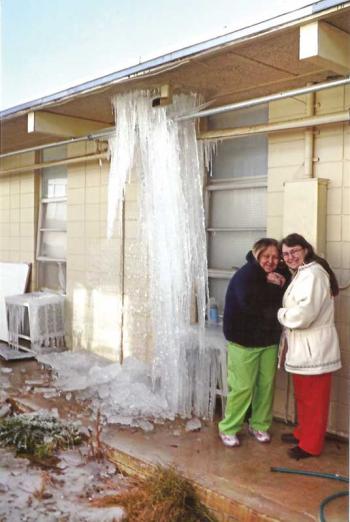 Ice sculptures formed at Heritage Manor | EvangelineToday.com | Ville ...